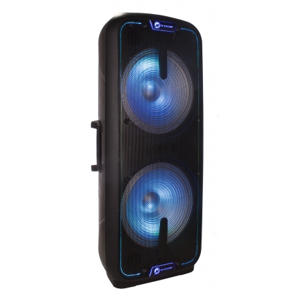 N-GEAR The Flash 3010 XXL - Draadloze Bluetooth Speaker - Karaoke Set - 2 Microfoons ...