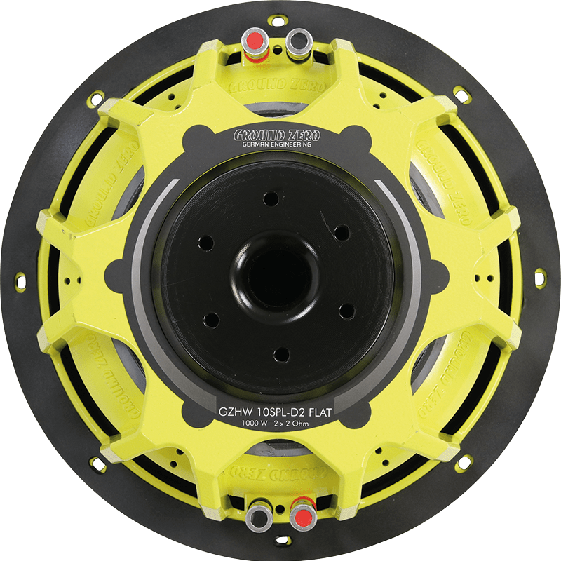 Ground Zero GZHW 10SPL-D2 FLAT - Neeskens