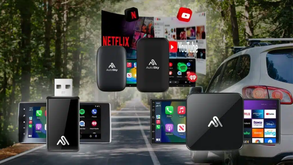 Wireless CarPlay Adapters: Compare AutoSky WUA-8, AI Box & TV Adapter ...