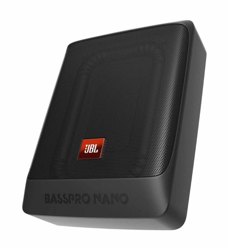JBL BassPro Nano back in stock – compact under-seat subwoofer - Neeskens